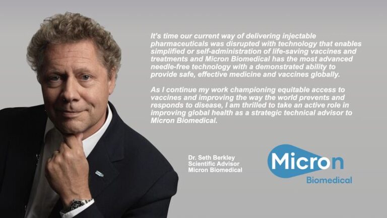 Micron Biomedical Appoints Global Health Pioneer and Champion of ...